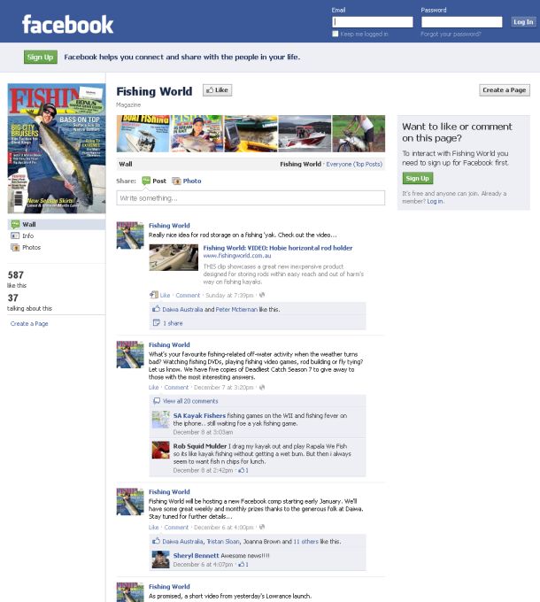 Win great prizes in Facebook photo comp - Fishing World Australia