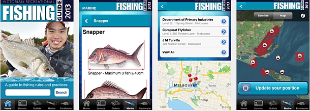 Recreational Fishing Guide app - Fishing World Australia