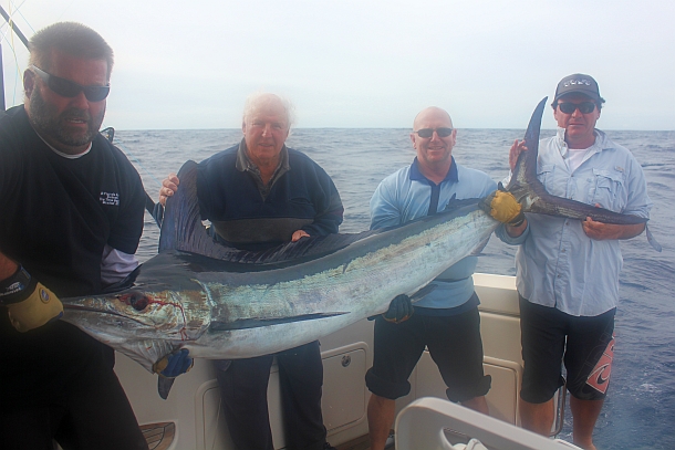 83-year-old tags & releases marlin - Fishing World Australia