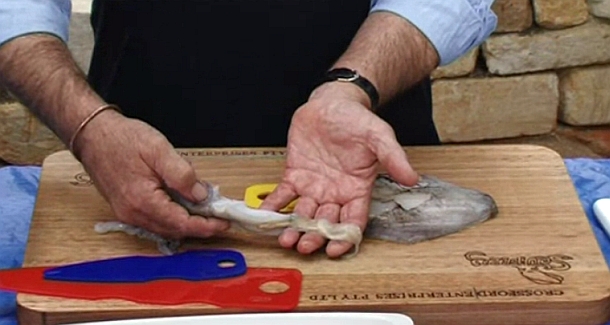 Squid cleaning made Ezy - Fishing World Australia