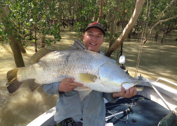 Report: First "legal" barra is a trophy! - Fishing World Australia