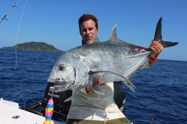 GT capture makes history - Fishing World Australia
