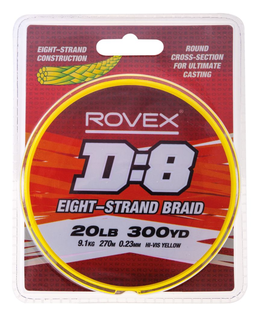 Rovex announces Japanese 8 carrier braid - Fishing World Australia
