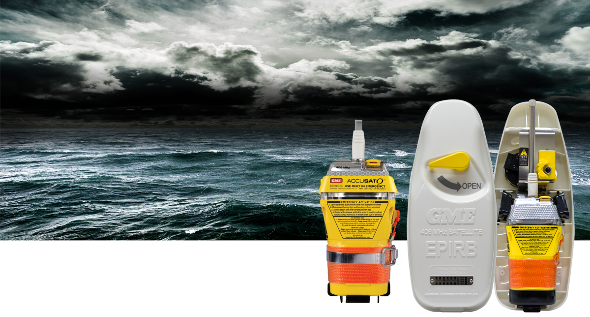 GME's MT603 Series of water-activated, GPS-equipped digital EPIRBs ...