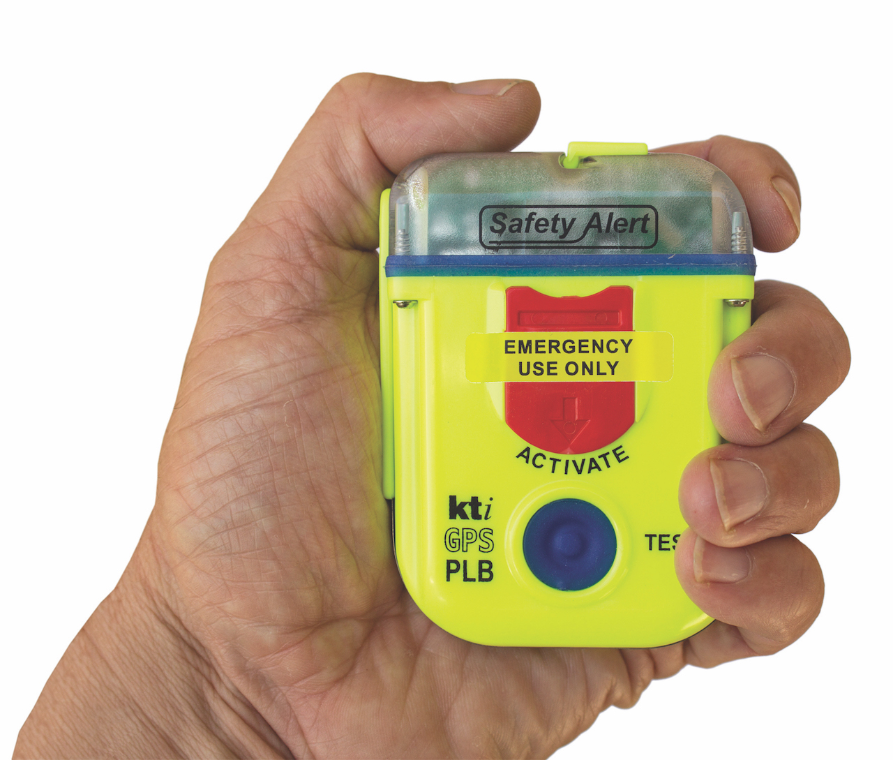 KTI PLB palm-size safety device - Fishing World Australia