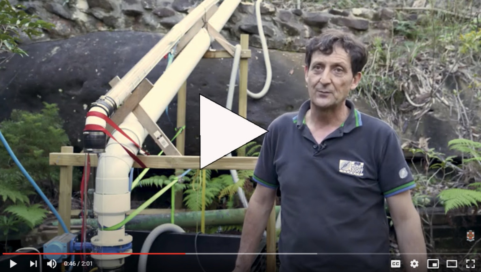 VIDEO: Tube fishway technology will get fish up and over dam walls ...