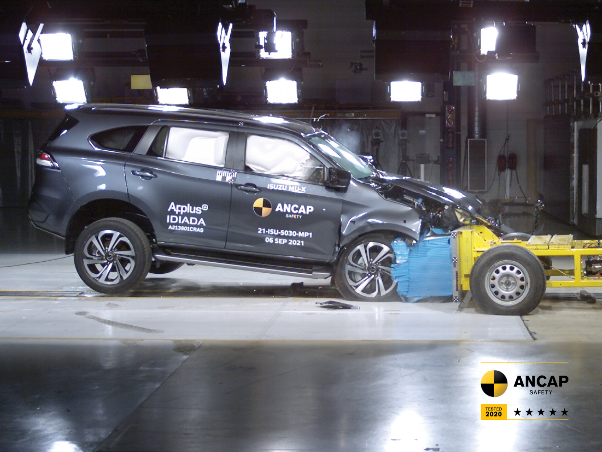 All-new Isuzu MU-X awarded 5 star ANCAP safety rating - Fishing World ...