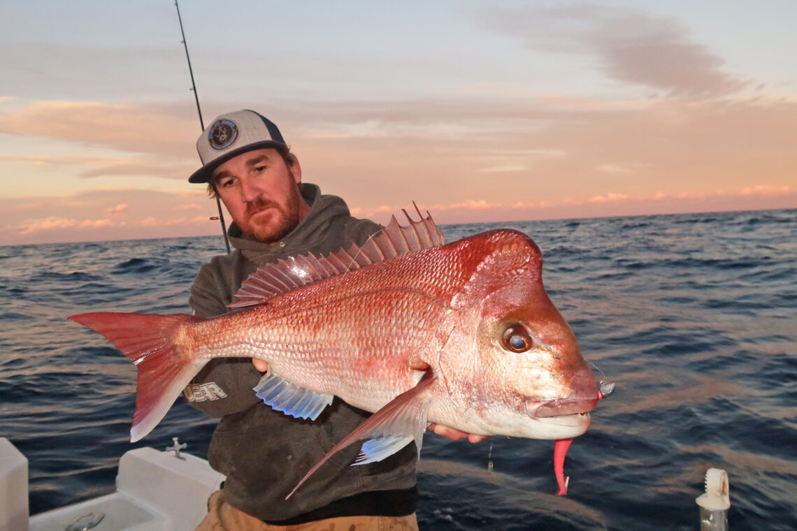 Big winter snapper - Fishing World Australia