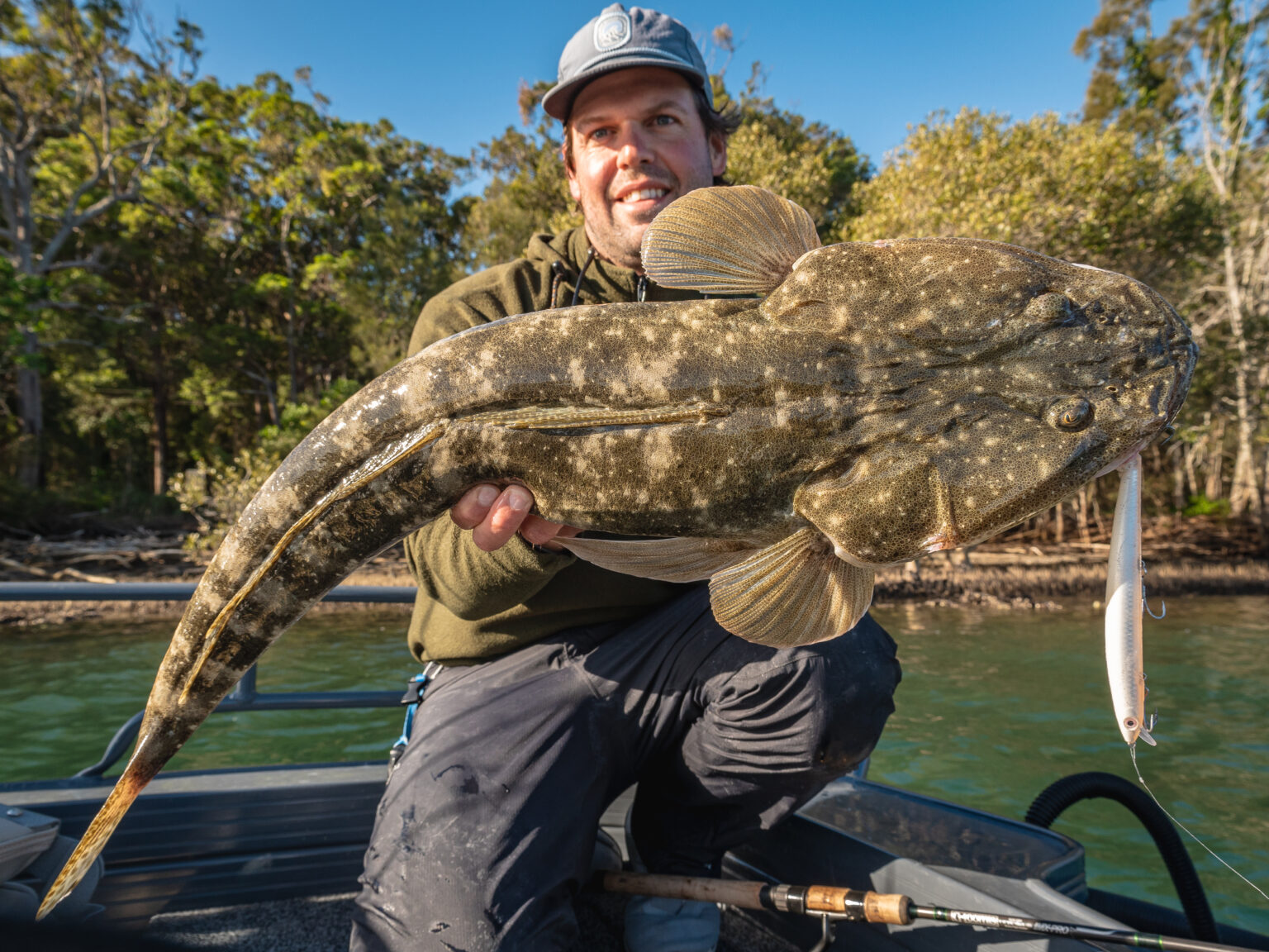 Big lures for trophy flathead - Fishing World Australia