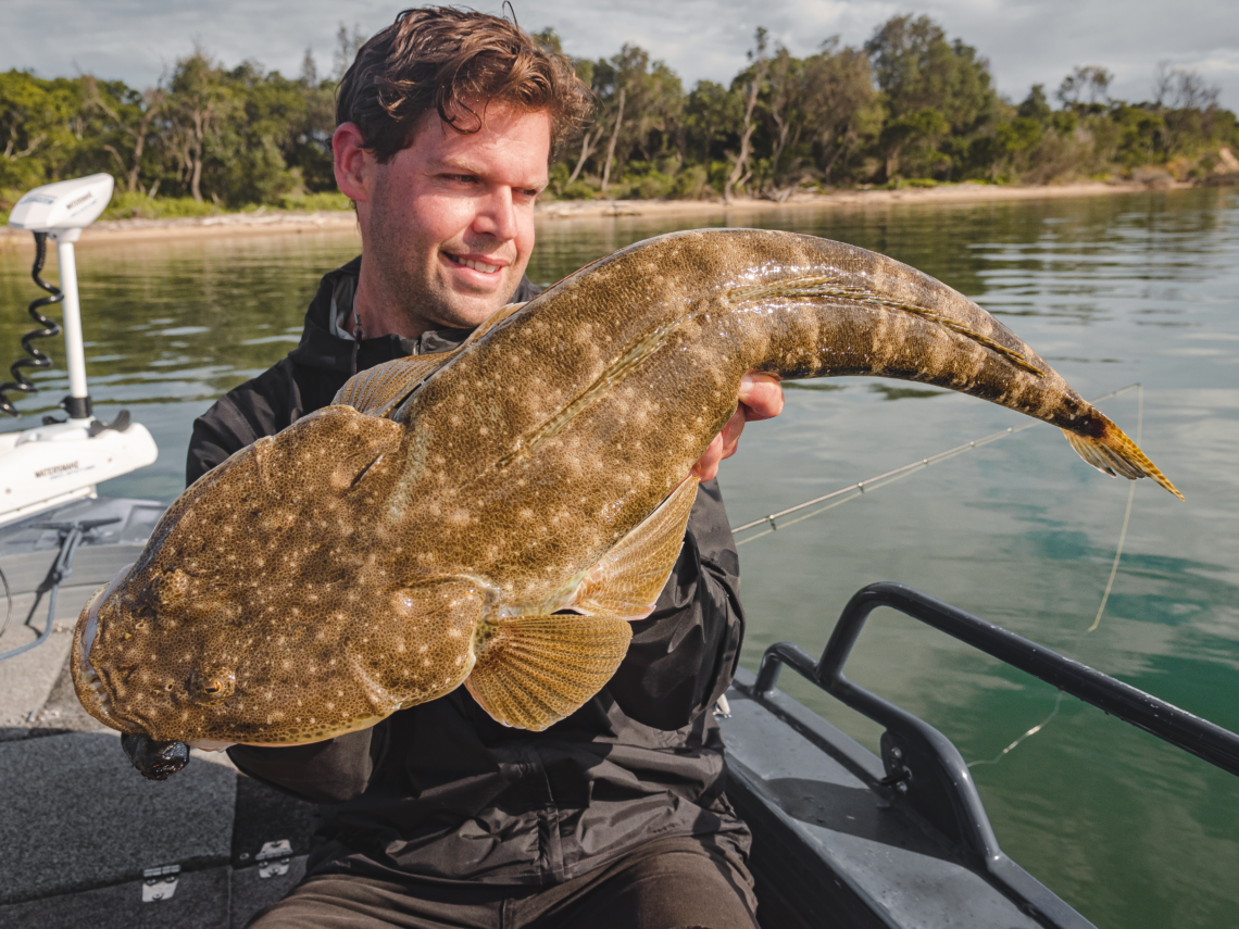 Big lures for trophy flathead - Fishing World Australia