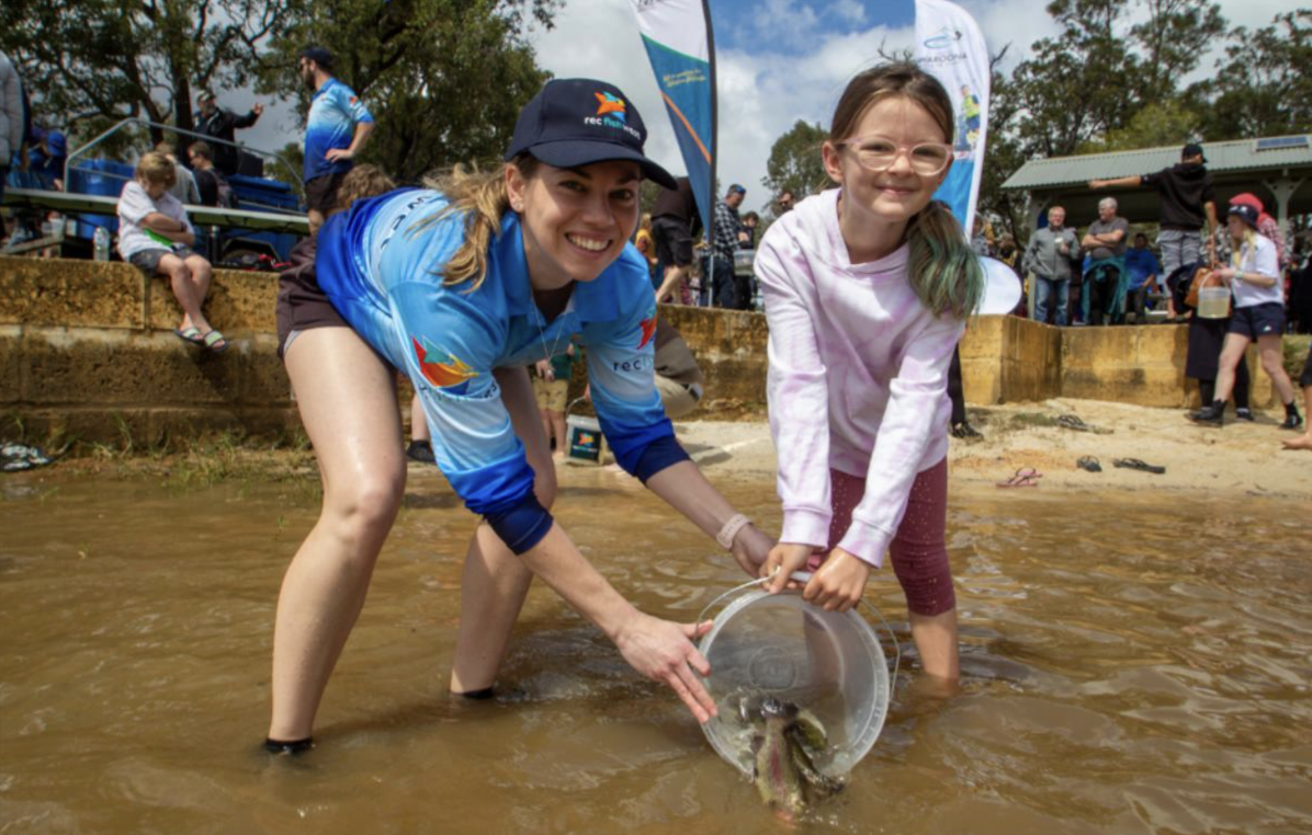 Western Australian community trout stocking events - Fishing World ...