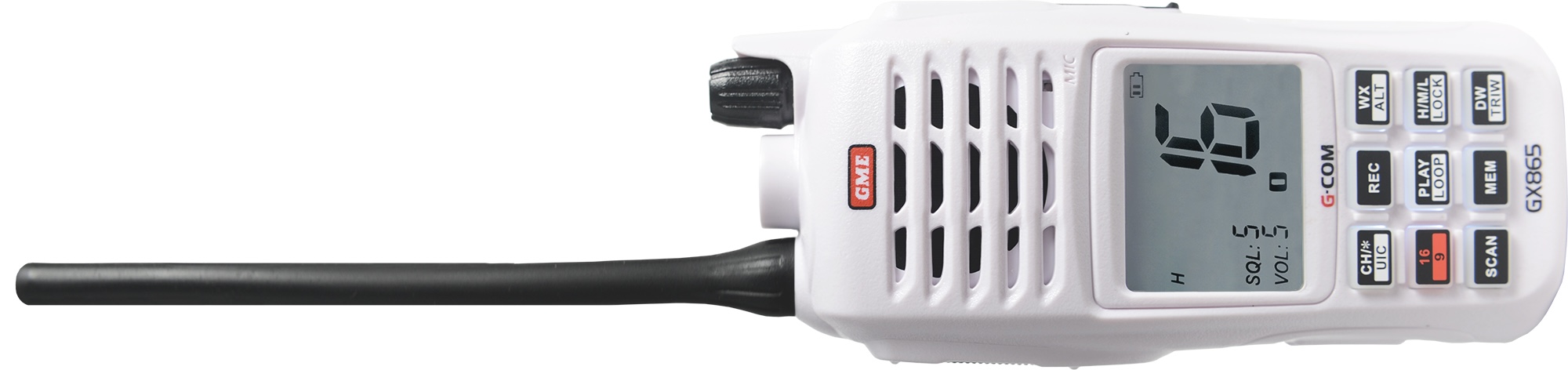 GME GX865 & GX875 Handheld VHF Marine radios - Fishing World Australia
