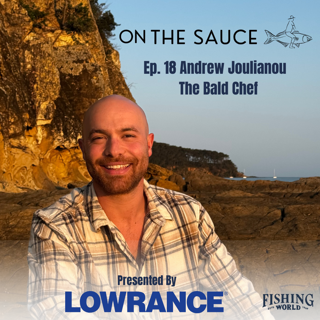 On The Sauce: Andrew Joulianou – The Bald Chef - Fishing World Australia