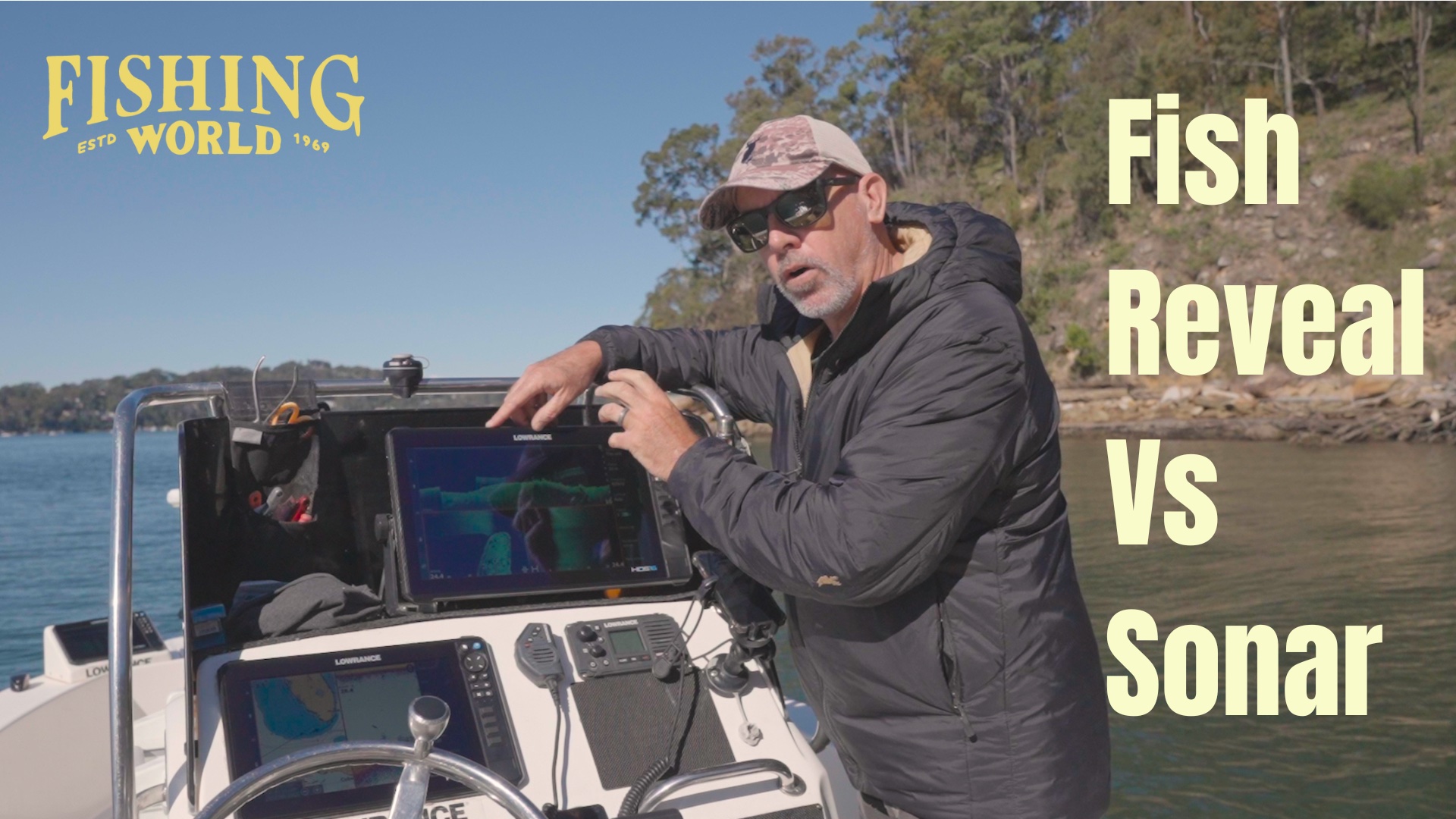 Sonar Vs DownScan FishReveal - Fishing World Australia