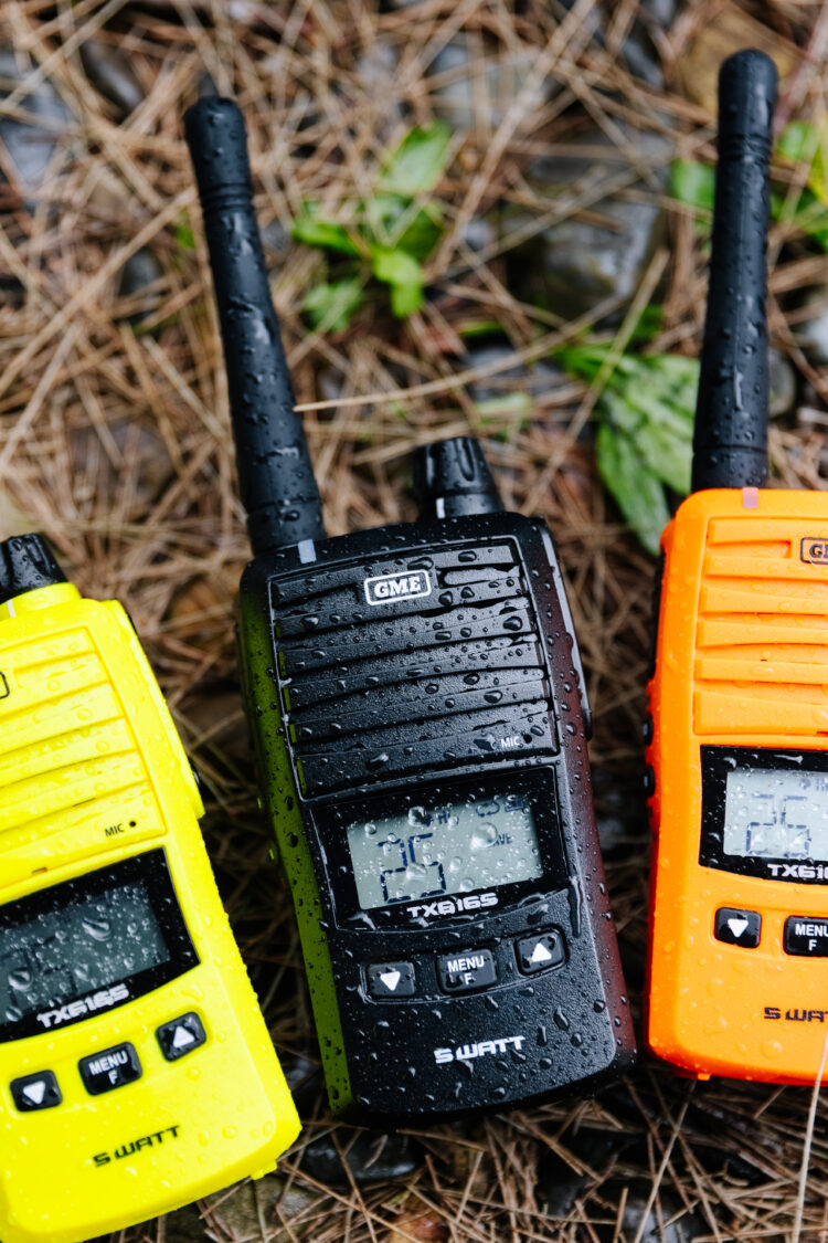 GME TX6165 Handheld UHF CB radios - Fishing World Australia