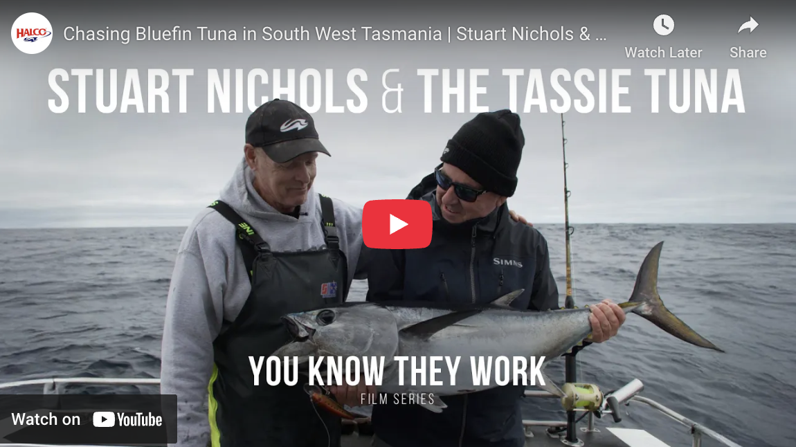 Tassie tuna with Stuart Nichols - Fishing World Australia
