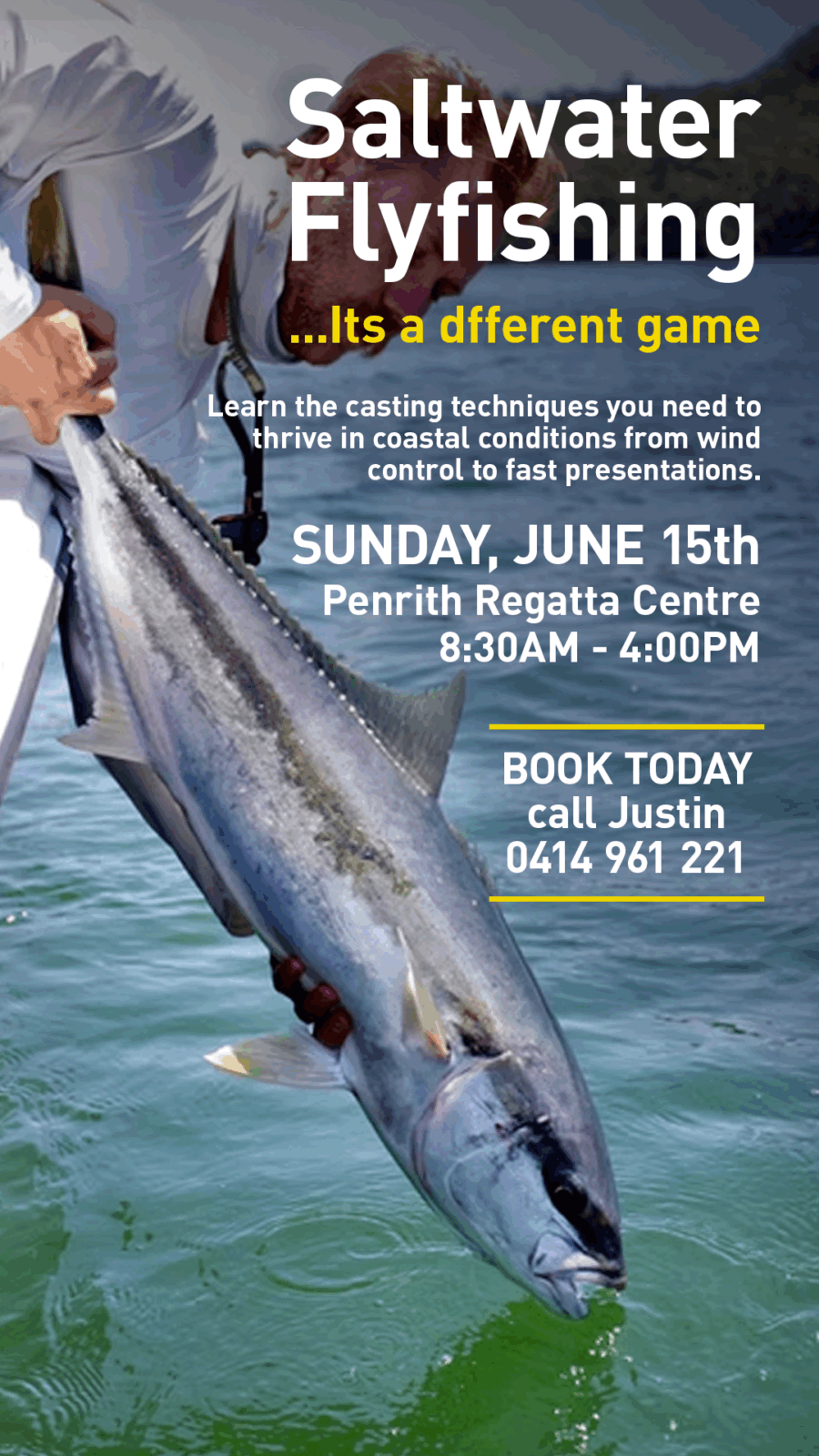 Saltwater fly fishing workshop - Fishing World Australia