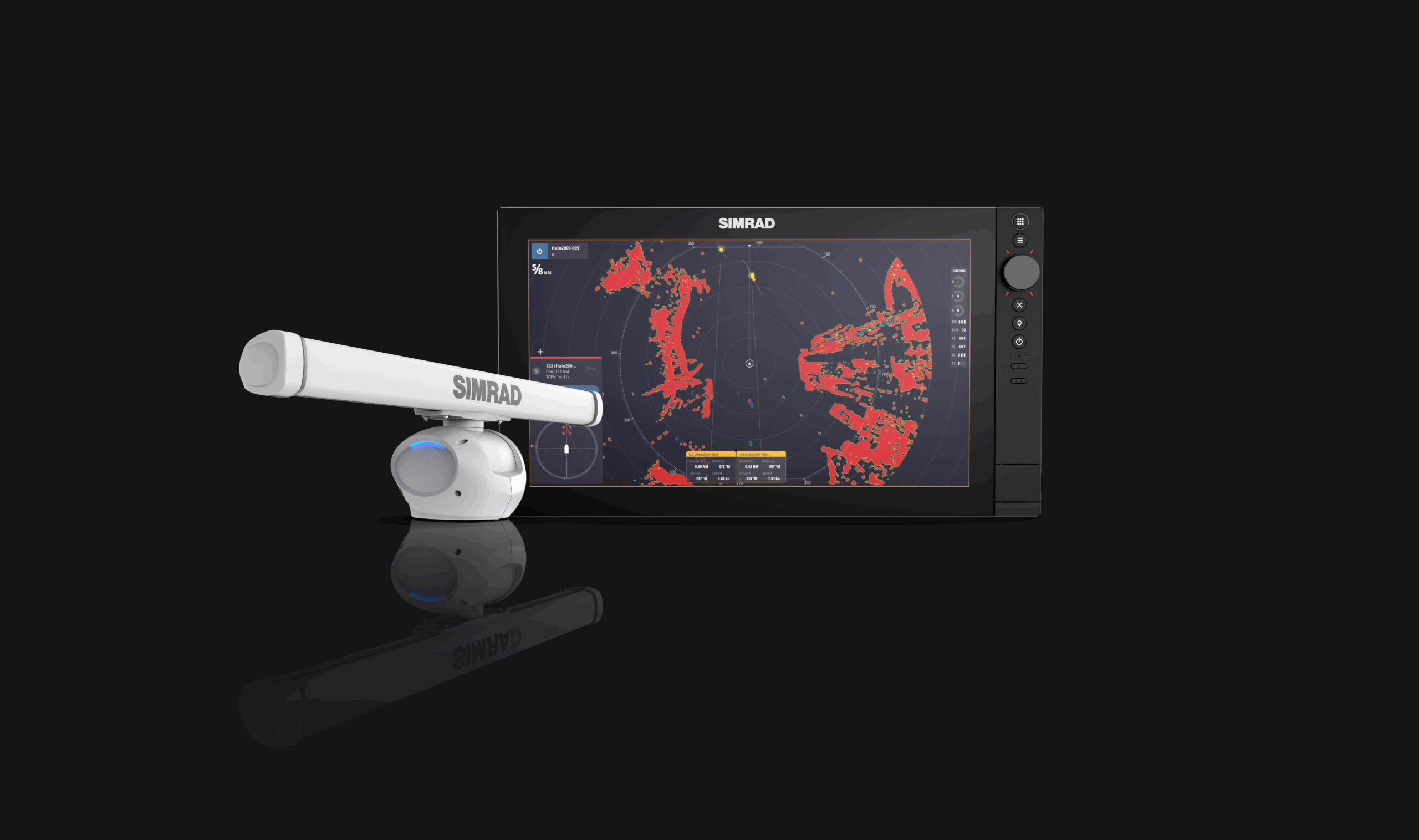 Simrad Yachting unveils AutoTrack feature for HALO 2000 & HALO 3000 ...