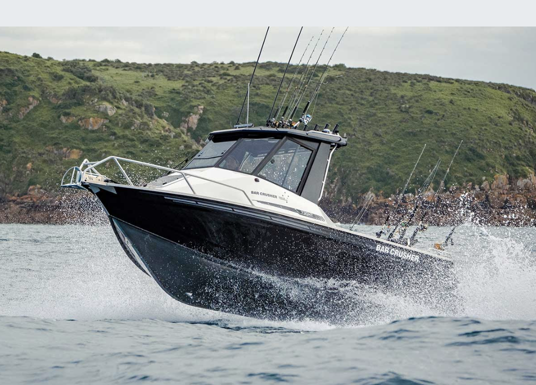 Bar Crusher on display at Sydney show - Fishing World Australia