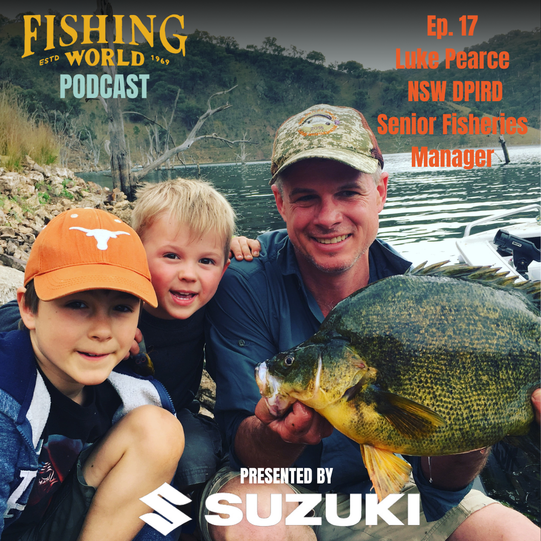 Podcast: Luke Pearce, NSW DPIRD - Fishing World Australia