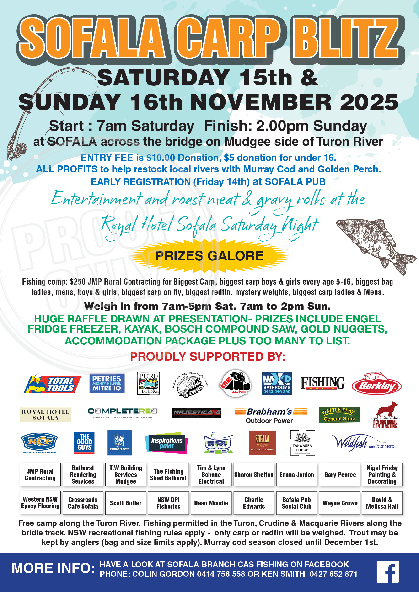 2025 Sofala Carp Blitz - Fishing World Australia